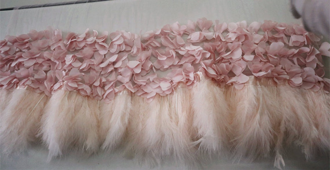 Blue 3D Ruffle Fabric for Costume Green Pink Red Bridal Lace - Etsy