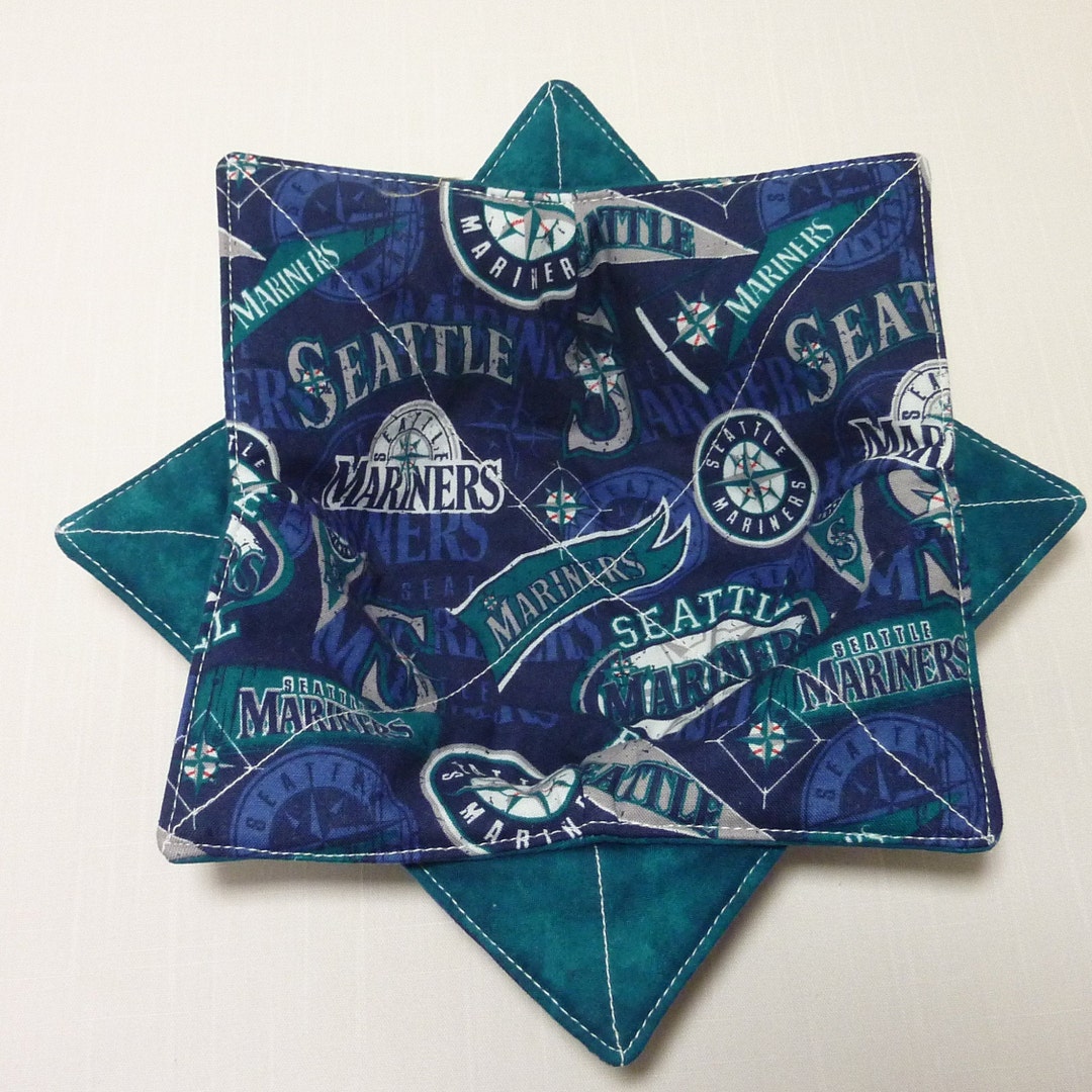 Seattle Mariners Baseball MLB Fabric Microwavable Bowl Cozies ...