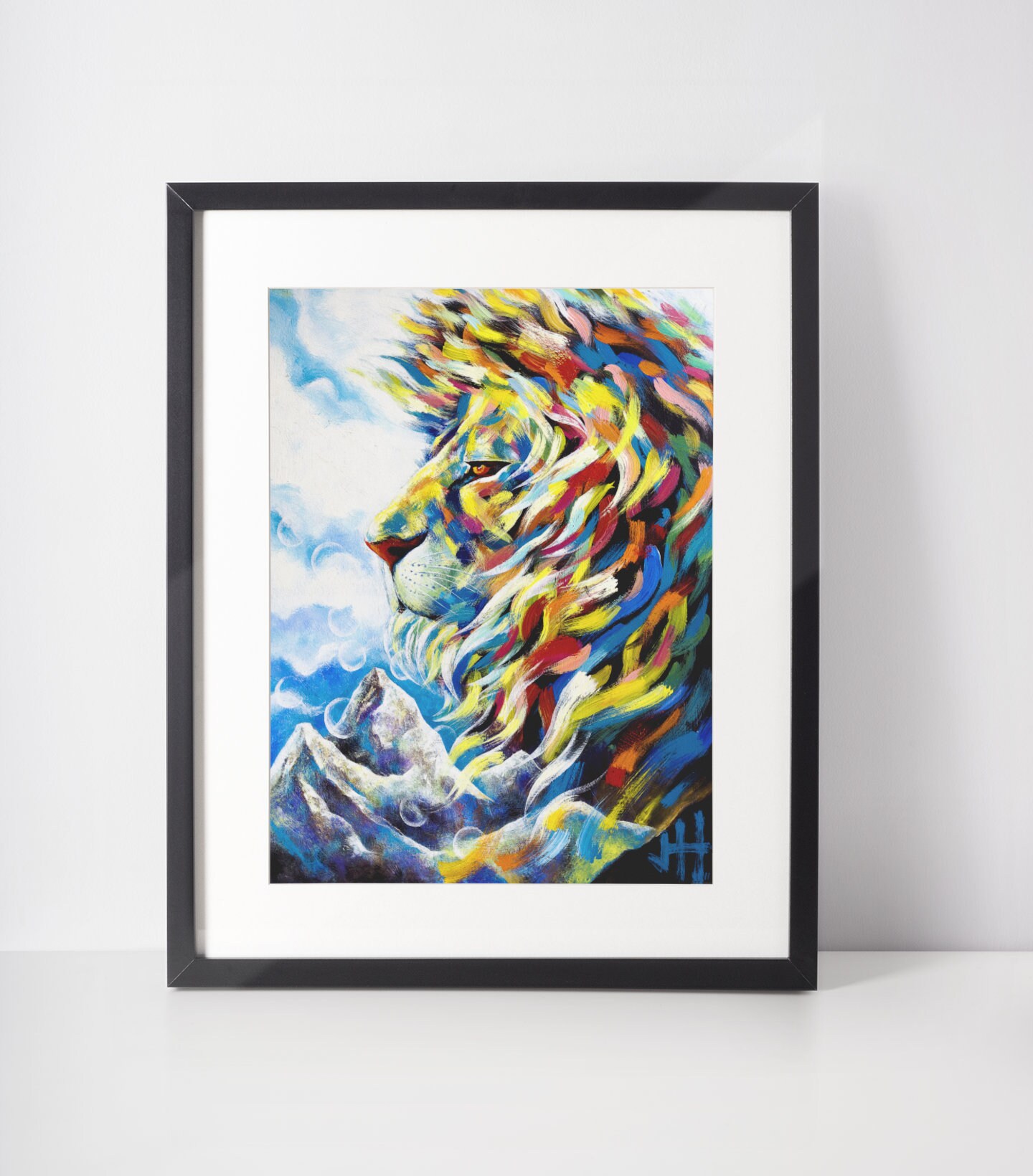 Lion, Lion Portrait, Almighty, Lion of Judah - Etsy