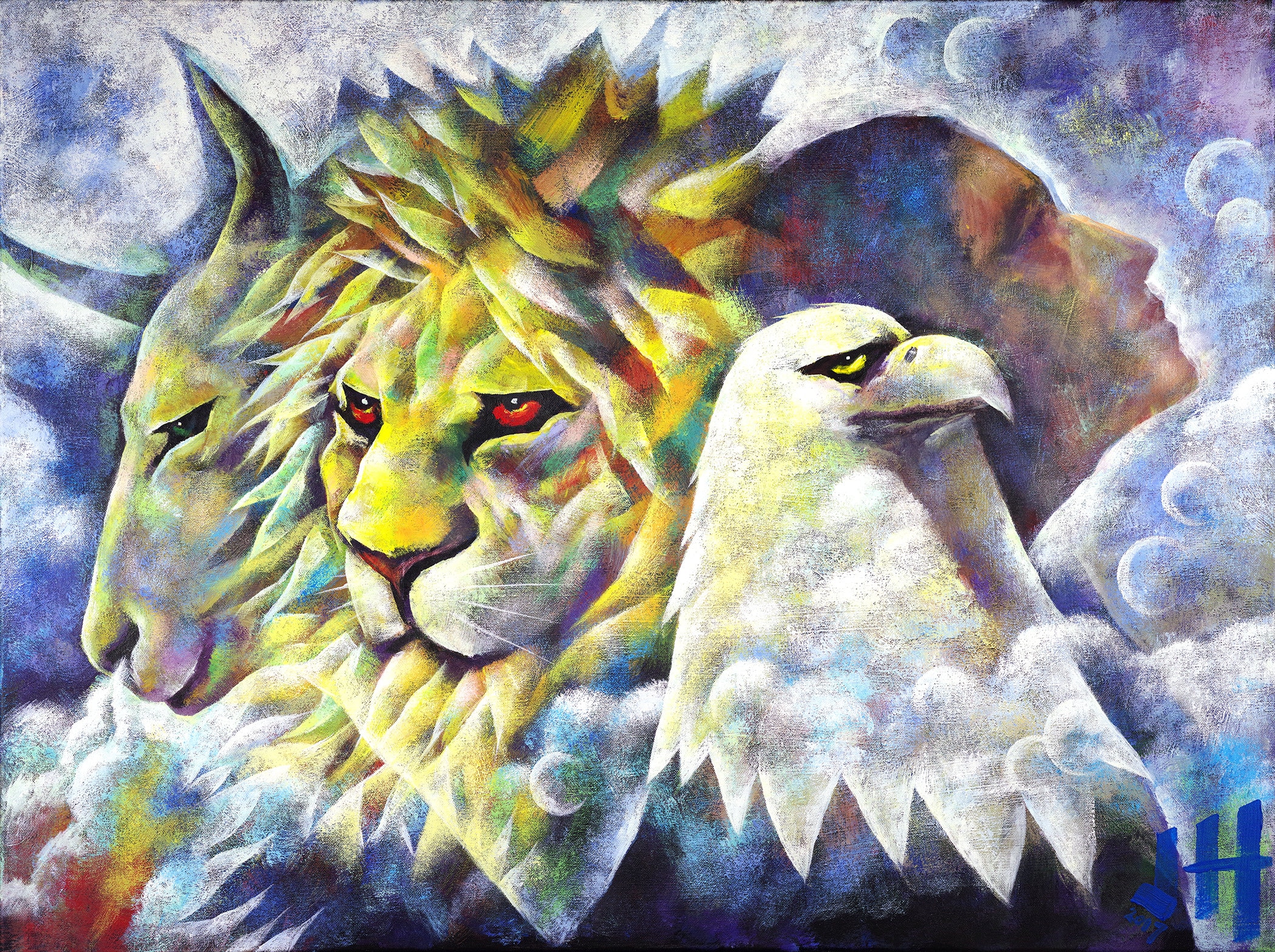 Four Living Creatures - Etsy