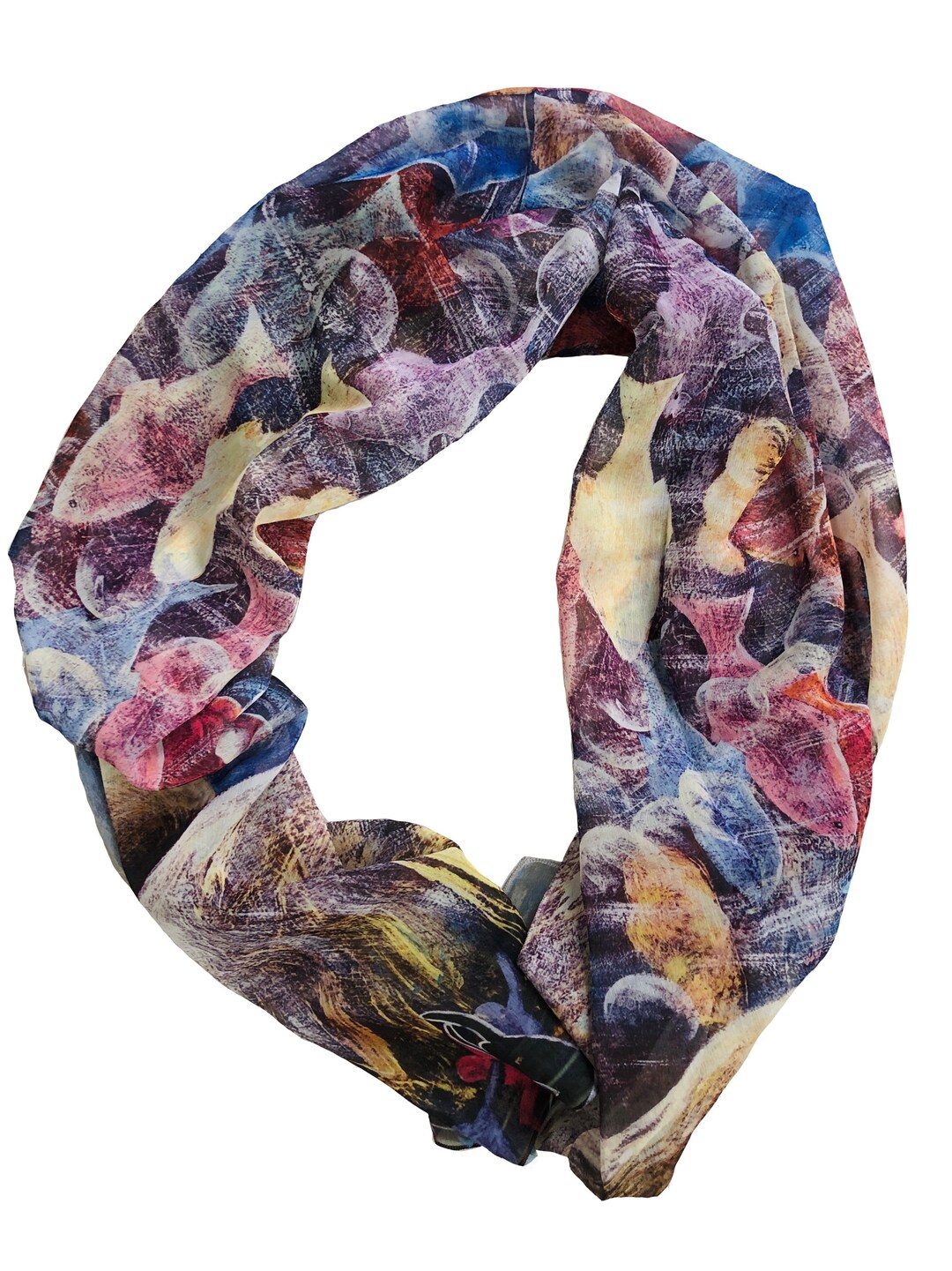 Miracle Scarf/ Five Loaves and Two Fish / Faith Gift - Etsy