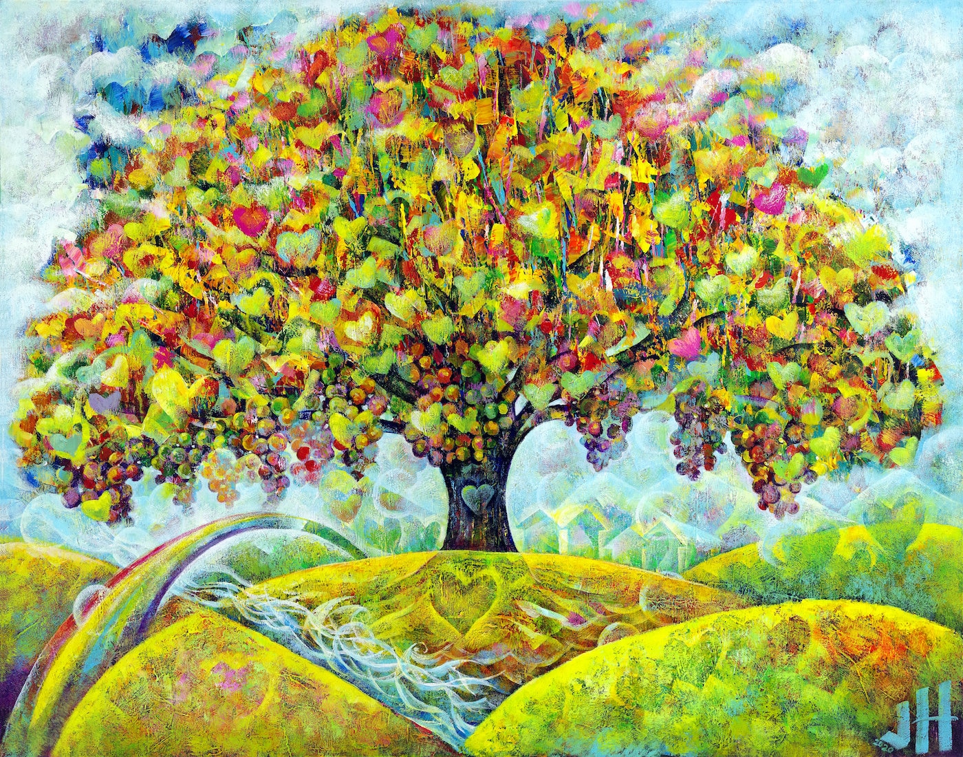 Promise Tree /tree Painting - Etsy