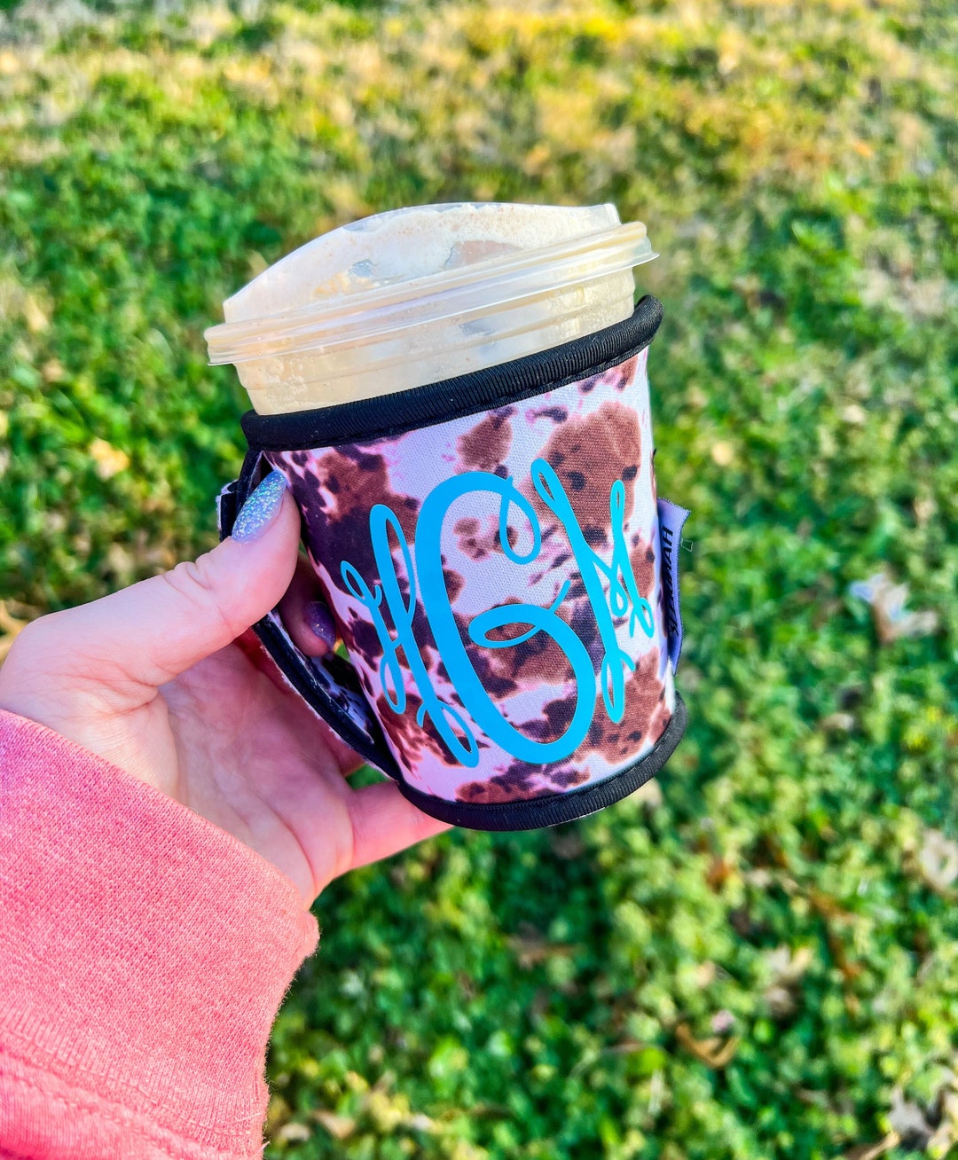 Personalized Small/medium Bottomless Coffee Handler Drink Handler Tumbler Handler Gift Guide ...