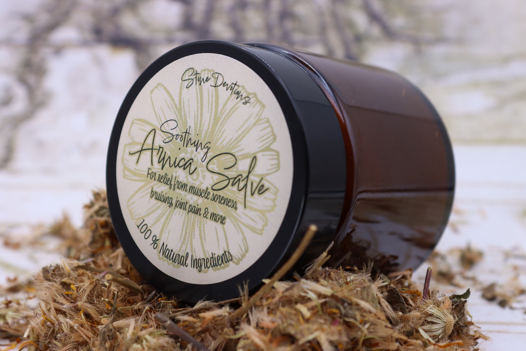 Soothing Arnica Salve 100% Natural Ingredients - Etsy