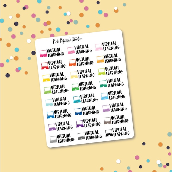 Learning Stickers - Etsy