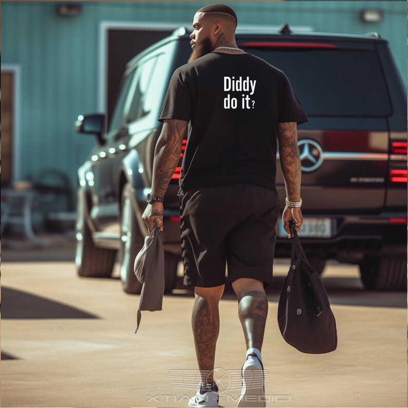 Diddy Do It or Diddy Done It Funny Graphic T-shirt - Etsy