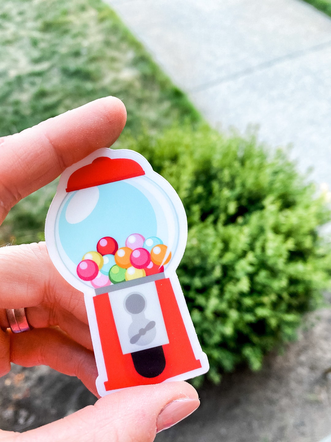 Bubblegum Sticker - Etsy