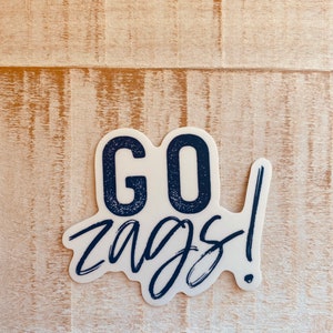 Go Zags Sticker - Etsy