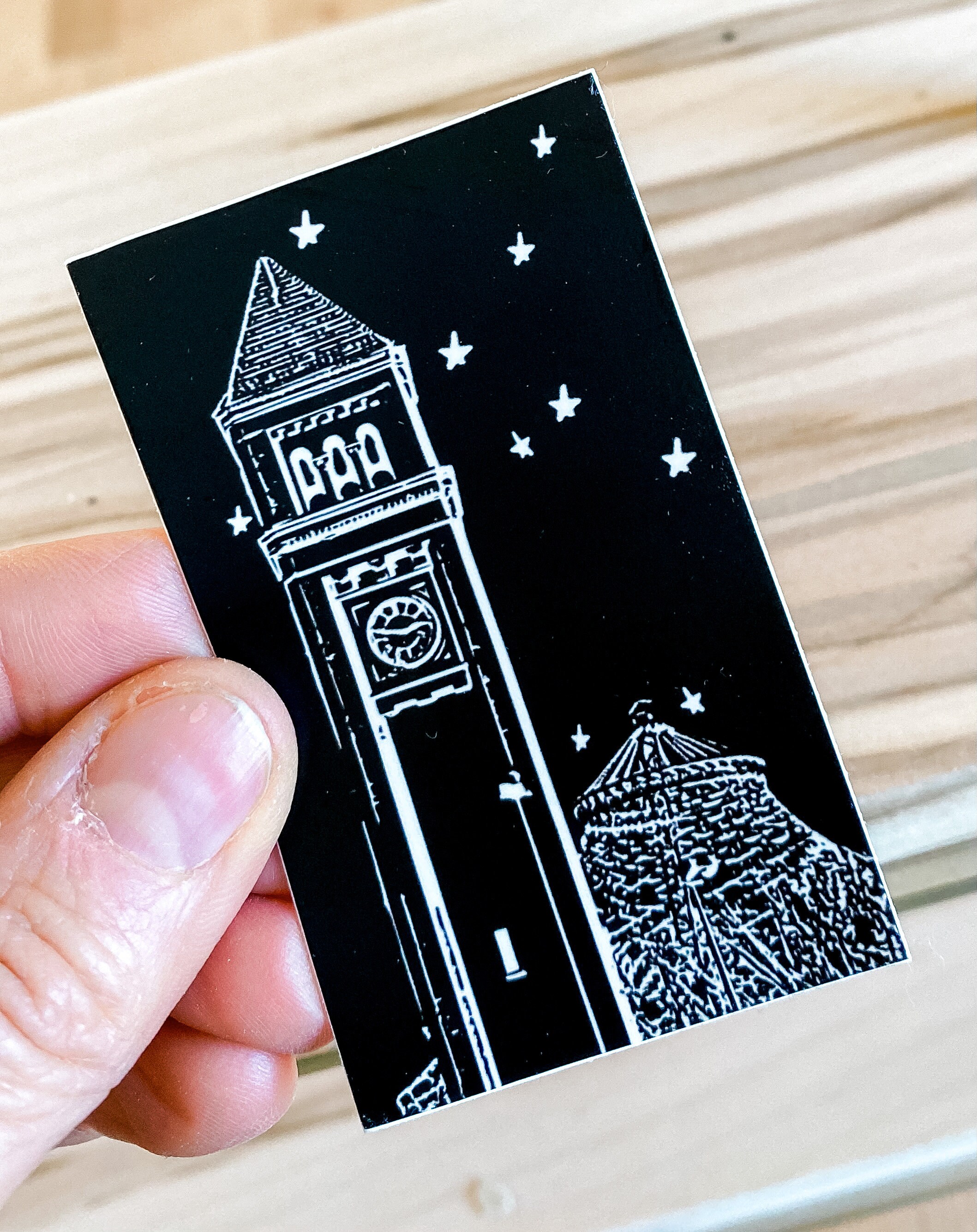 Spokane Clocktower/ Pavillion Sticker - Etsy