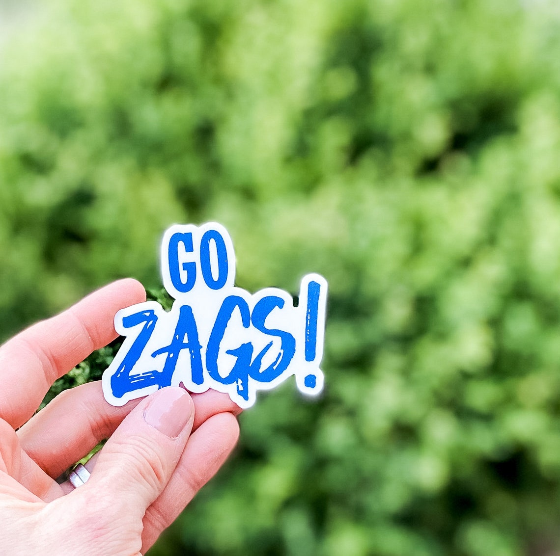 Go Zags Sticker - Etsy