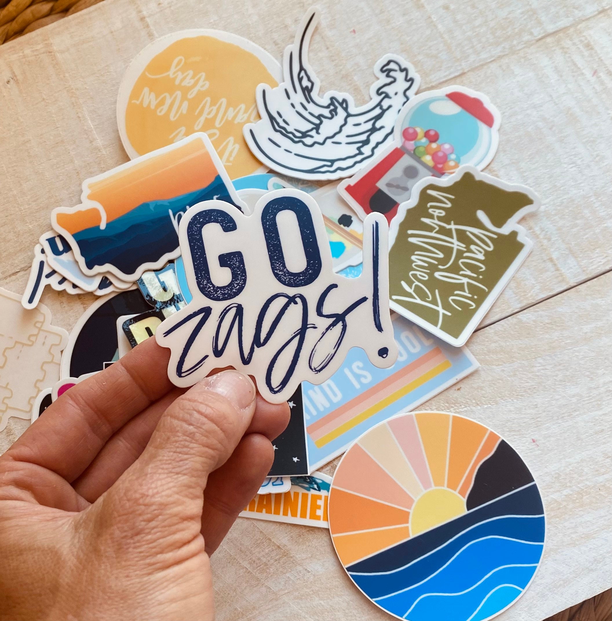 Go Zags Sticker - Etsy