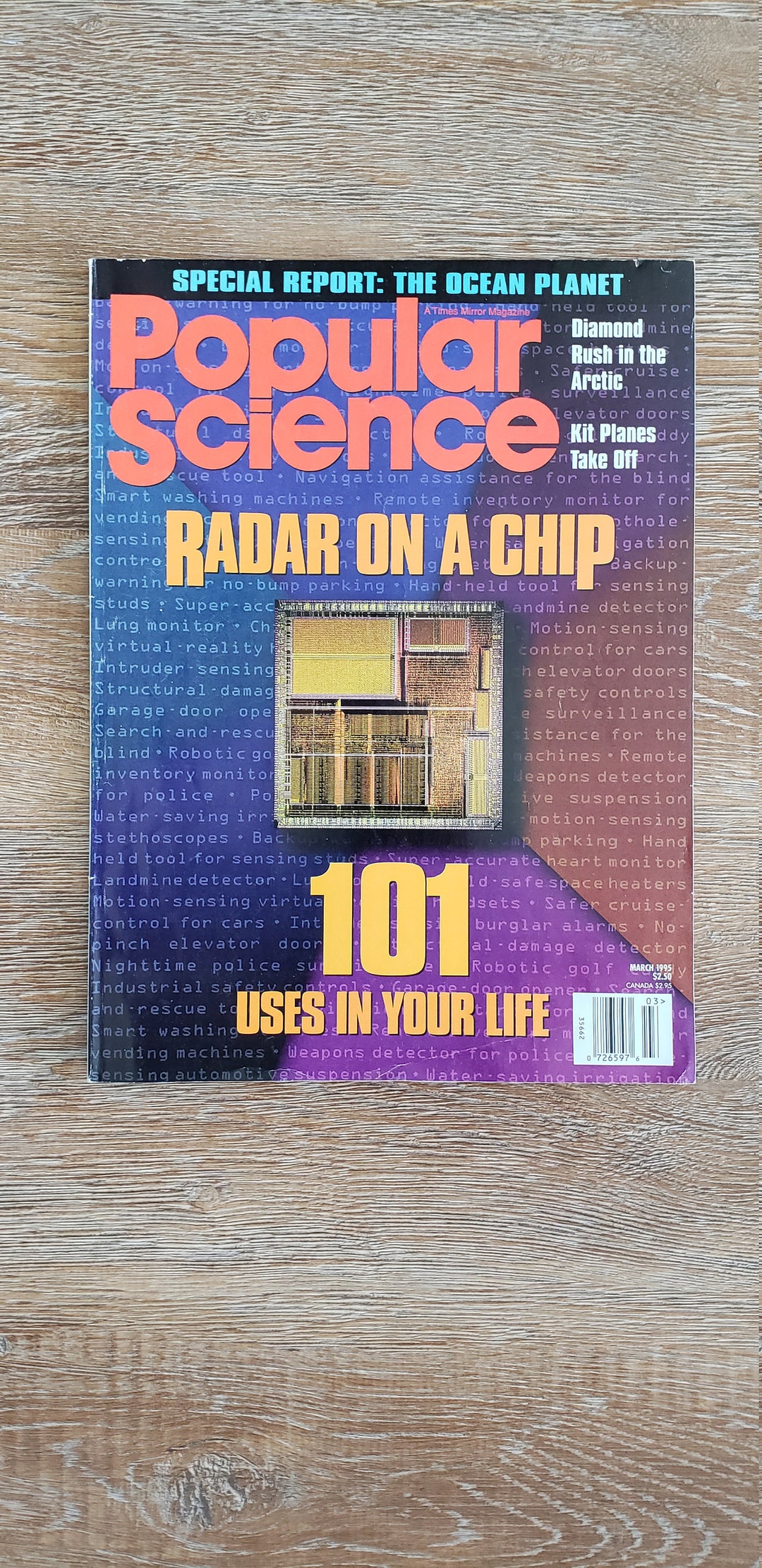 1995 Popular Science Radar on a Chip Ocean Planet Vintageloretto - Etsy