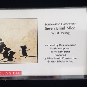 Seven Blind Mice Book and Cassette Tape Read-along, Scholastic Books ...