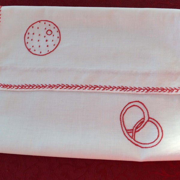 Vintage Redwork - Etsy