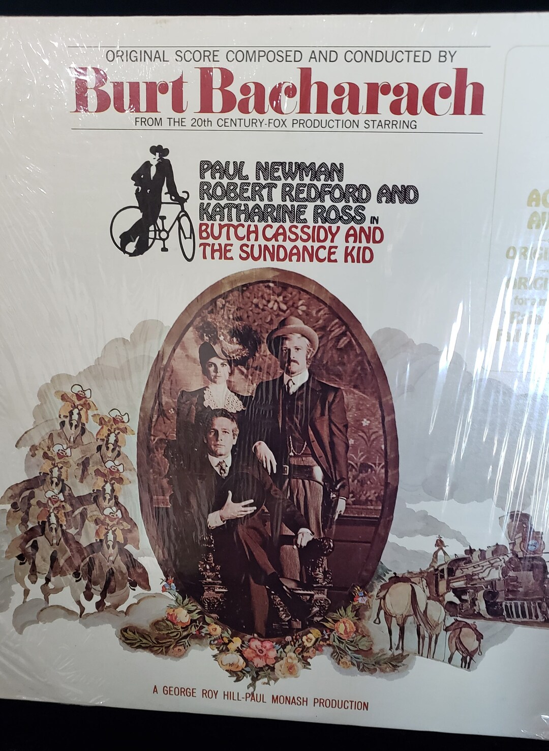 Burt Bacharach Butch Cassidy and the Sundance Kid, Original Score, 1969 ...