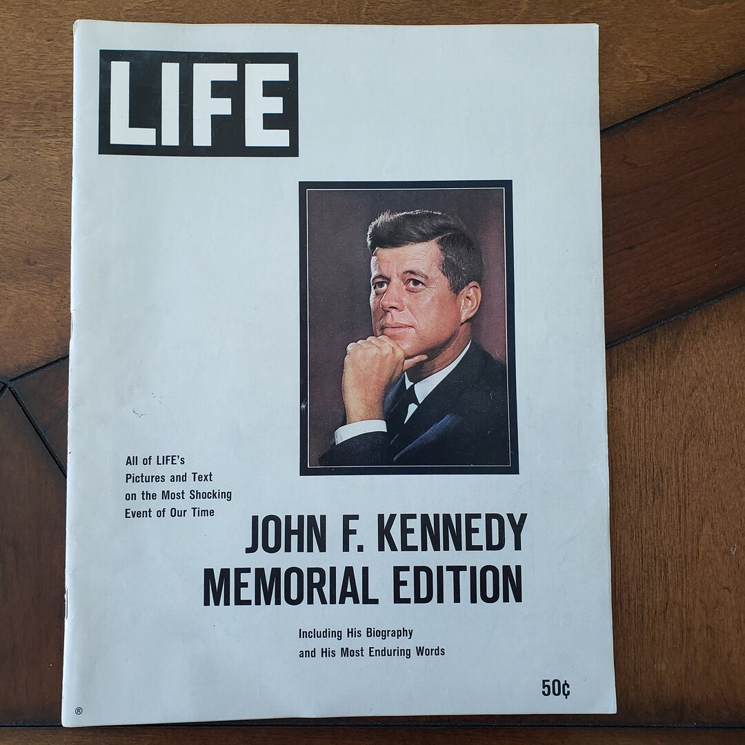 JFK Memorial Edition LIFE Magazine, 60th Anniversary of Assassination ...