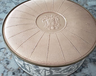 Vintage Guildcraft Gold Tin Circa 1950s, Fruitcake Tin, Hollywood ...