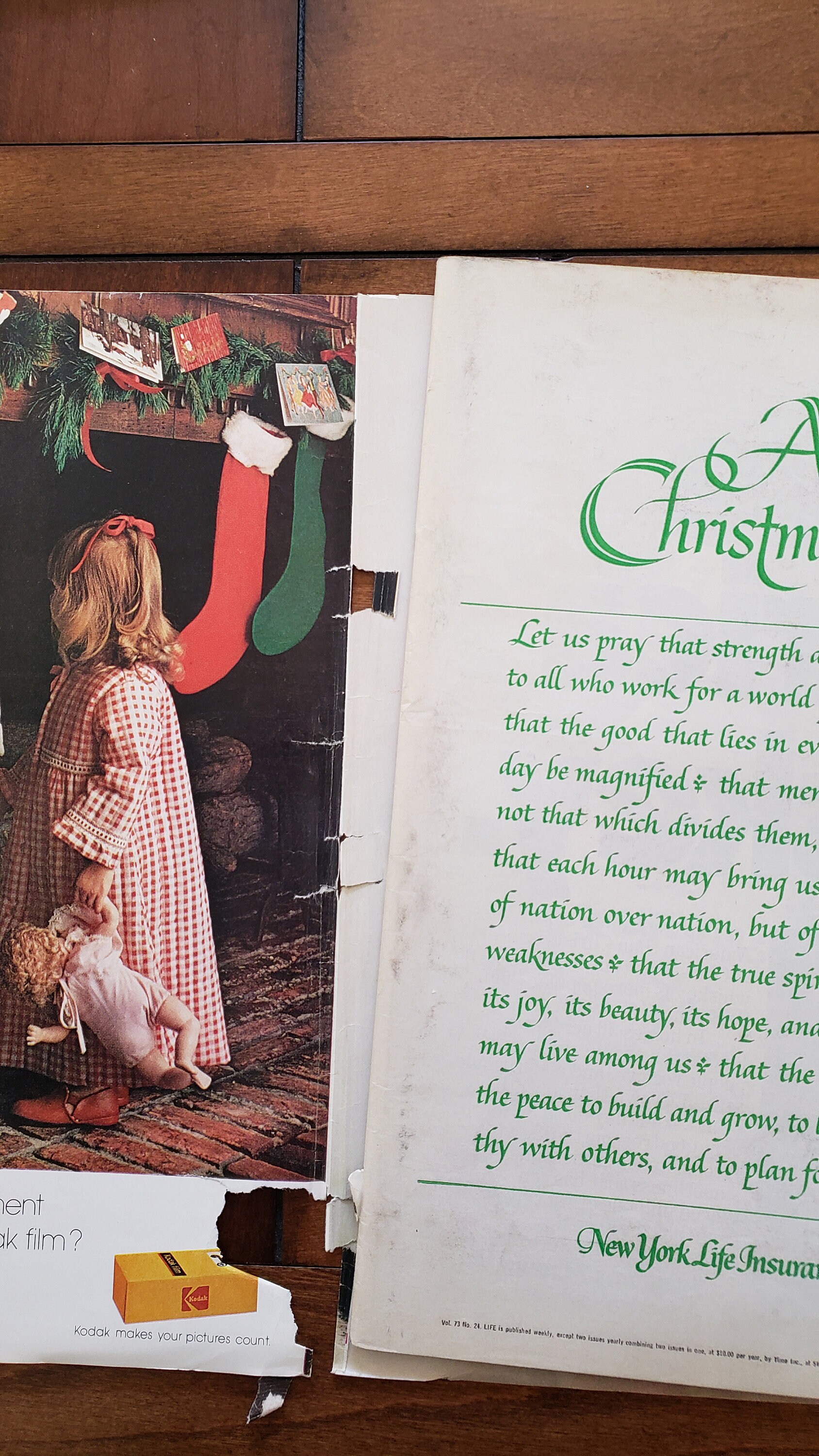 Vintage Christmas Magazines Look 1962 Life 1971 December - Etsy.de