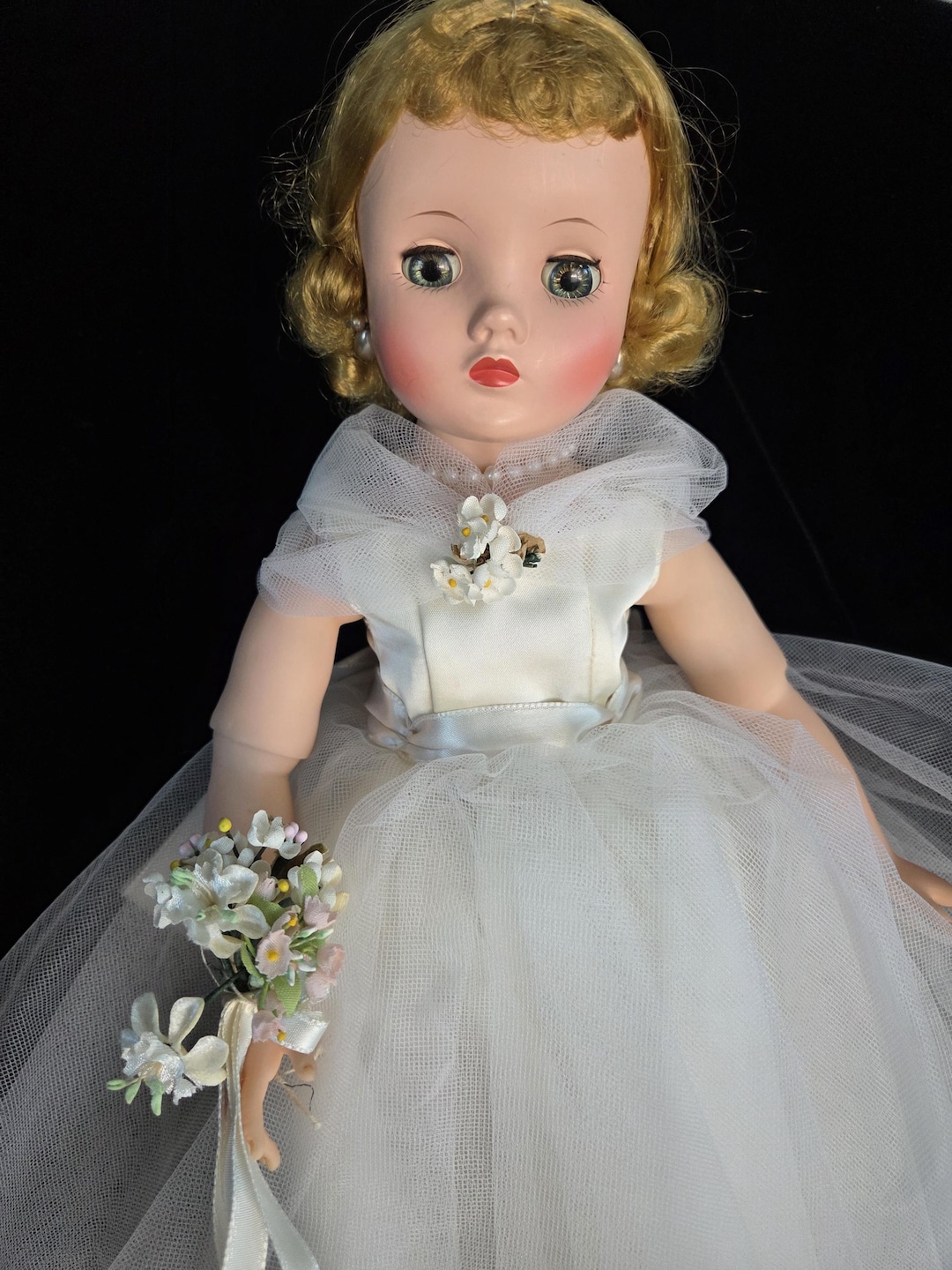 1950's Madame Alexander Bride Doll, 15" Elise Beautiful Doll, Rare Find ...