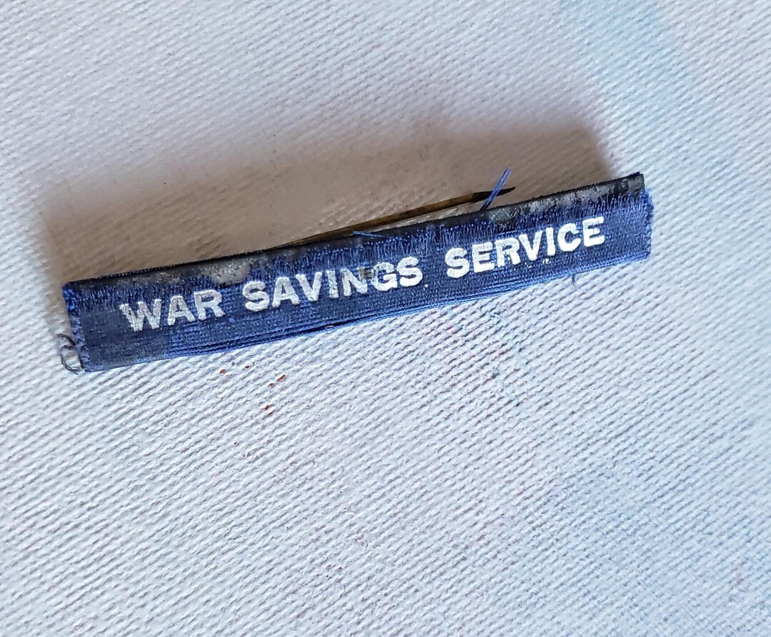WWII War Savings Service Pin, Vintageloretto - Etsy