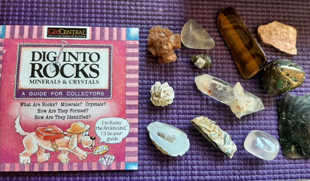 Crystal Collection Kit Beginner Rock Collection Booklet and - Etsy