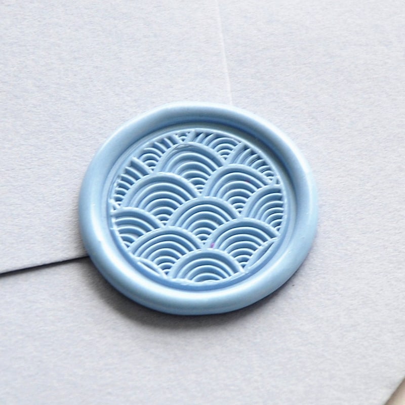 Ocean Wave Stamp - Etsy