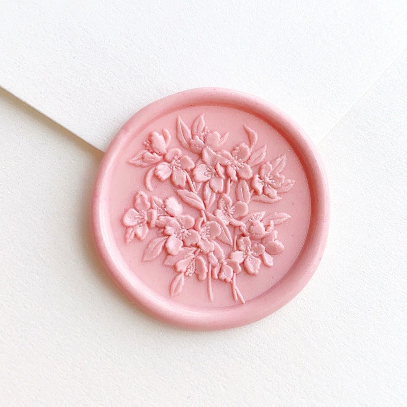 Sakura Stamp - Etsy
