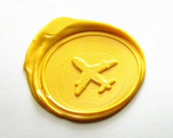 Airplane Wax Seal Stamp - Etsy