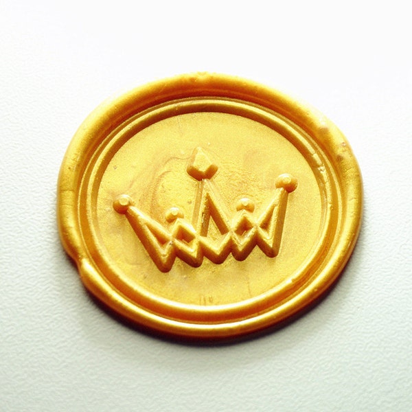 Crown Stamp - Etsy