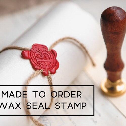 Custom Your Own Logo Wax Seal Box Set /wedding Gift Box Set - Etsy