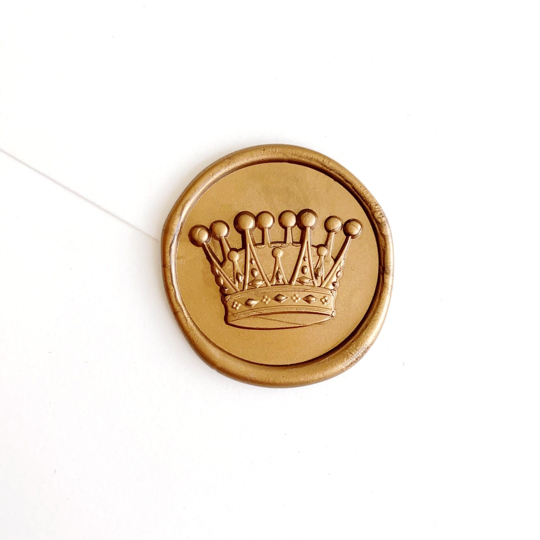 3D Crown Wax Seal Stamp Wedding Invitation Wax Seals Envelope Wax Seals ...