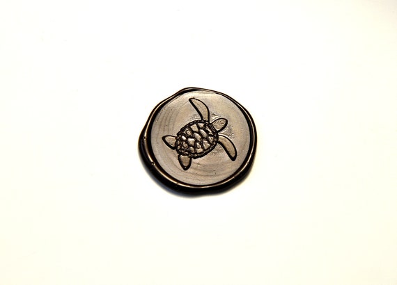 Sea Turtle Wax Seal Stamp Sea Turtle Wax Seals Wedding Seals - Etsy