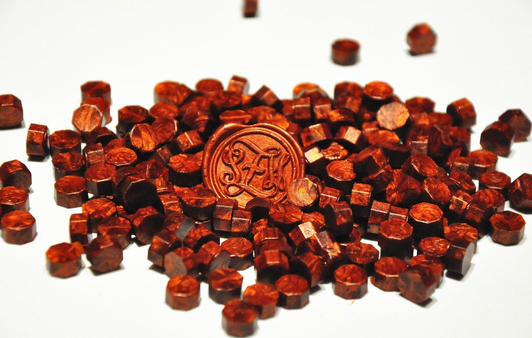 Metallic Red Sealing Wax Pearlescent Metallic Red Sealing - Etsy