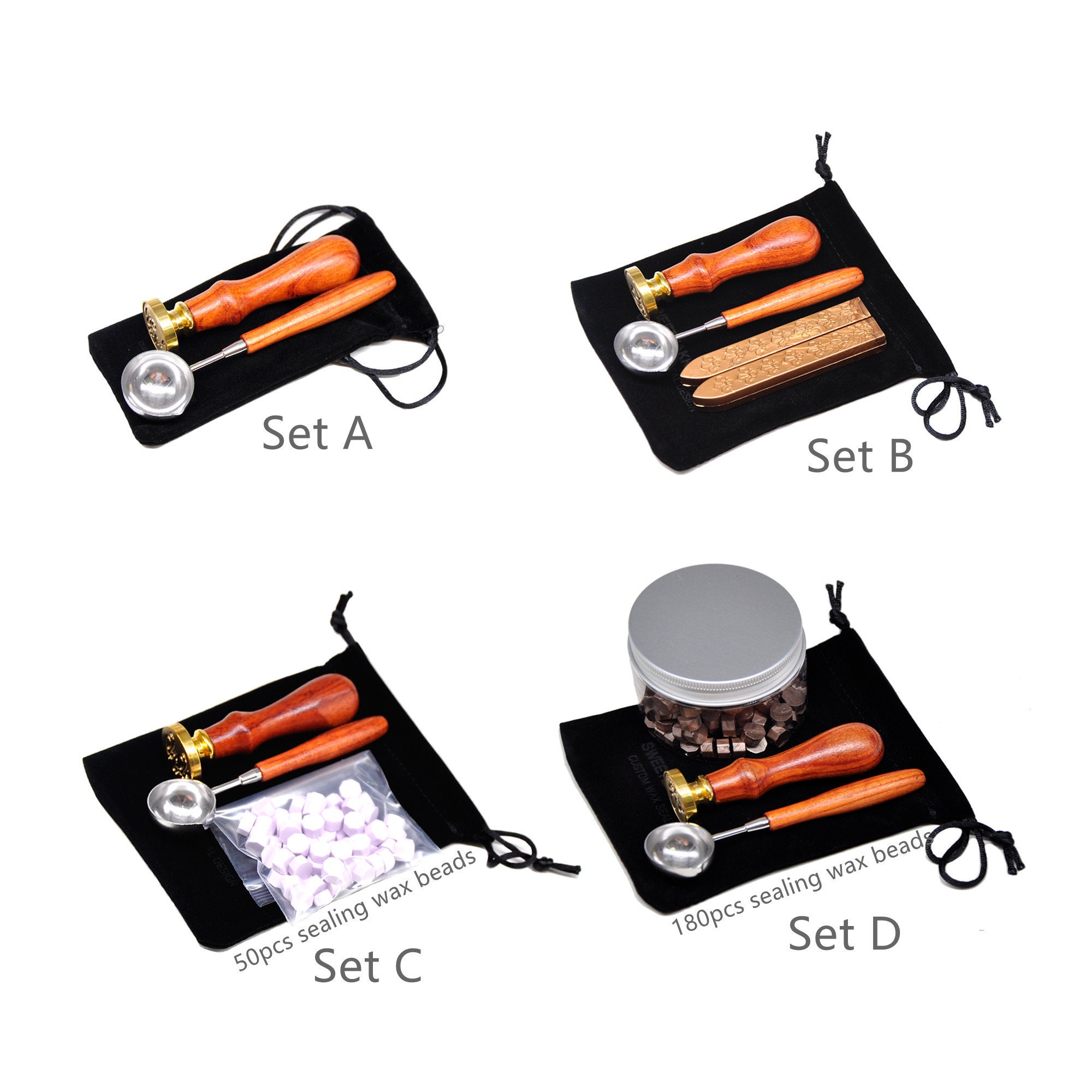 Custom design cool fancy skull wax seal stamp party wax | Etsy