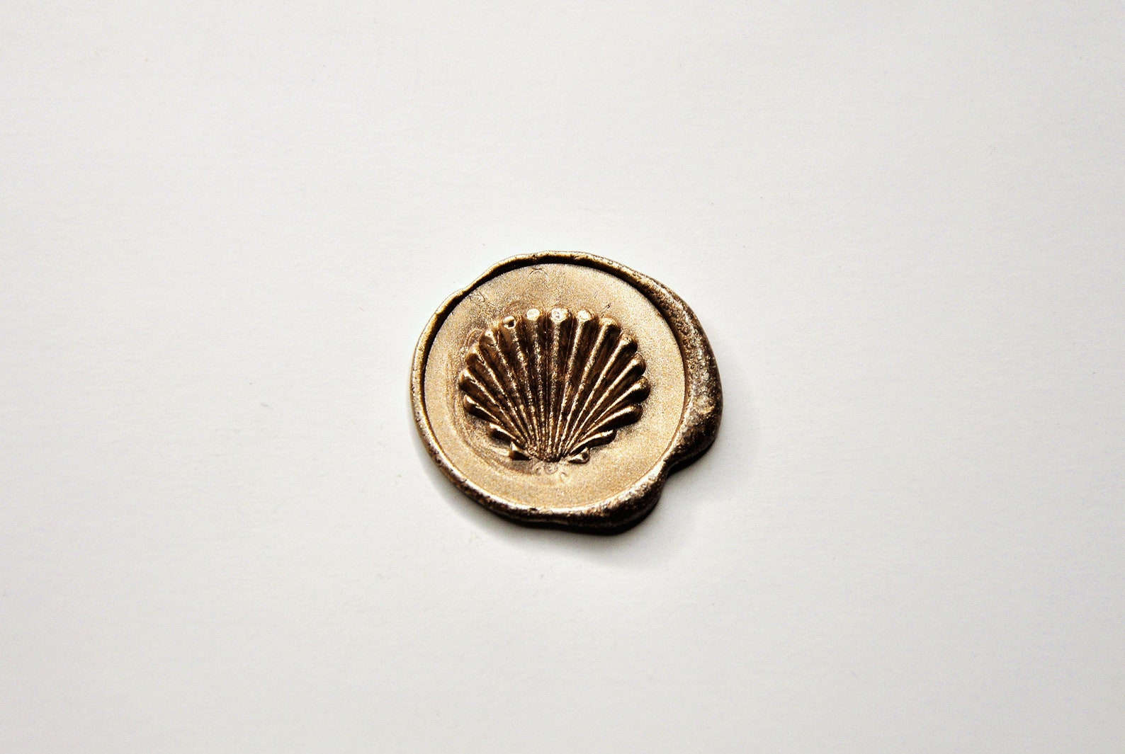 3D Shell Wax Seal Stamp Relief Shell Seals Invitation Wax Seals 3D ...