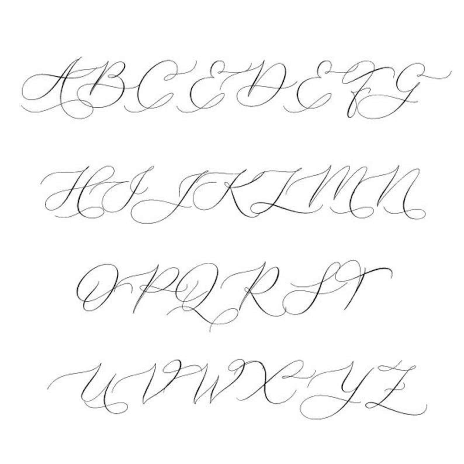 Custom Casual Calligraphy Initials Monogram Wax Seal - Etsy