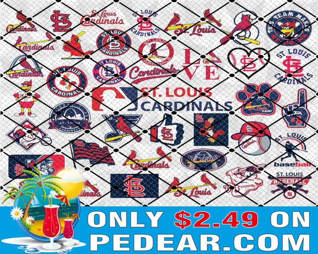 St-louis-cardinals Svg Baseball Team Svg Bundle Svg Files M-L - Etsy