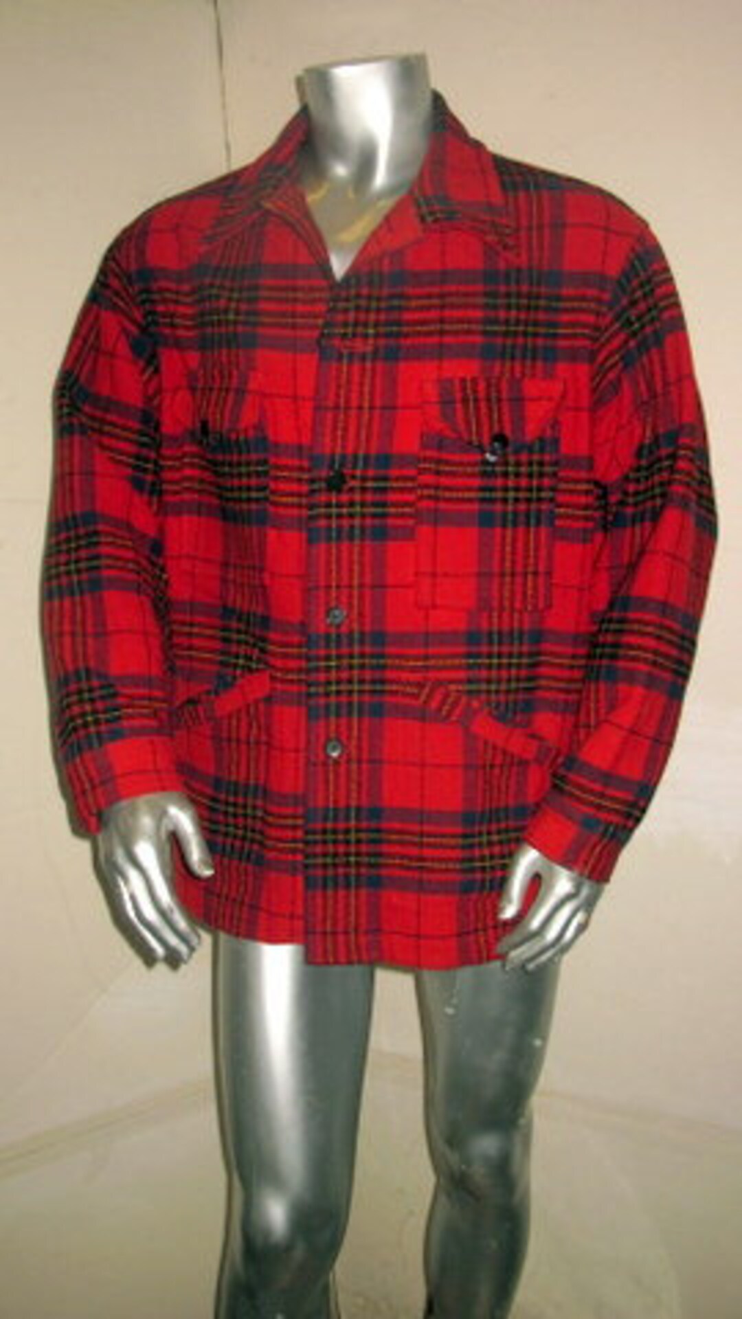 Sz 38 R Men Vintage 70s Pink and Cream Color Art Print Velvet Jacket ...