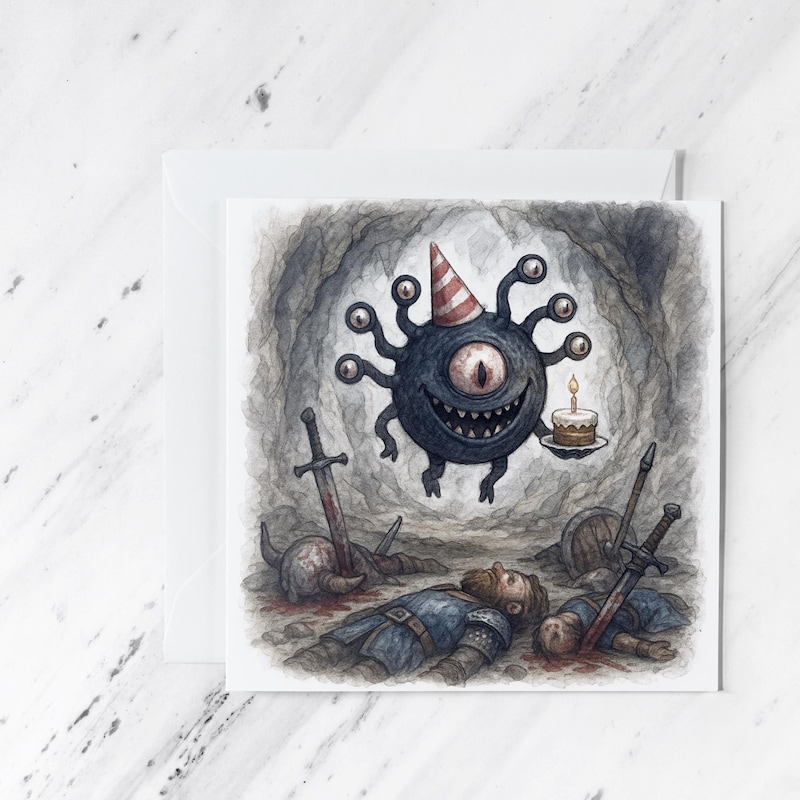 Pink D&d Card - Etsy UK