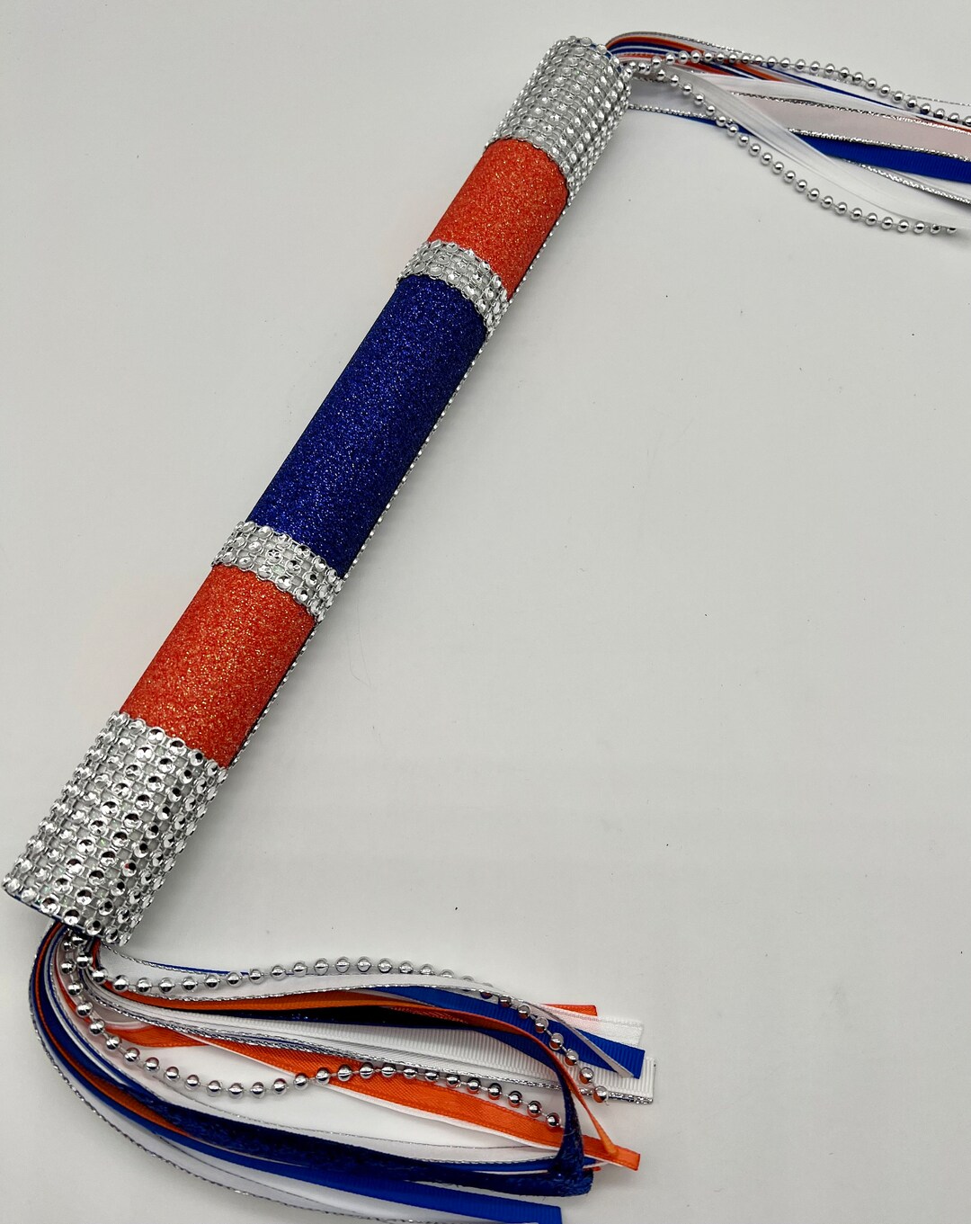 Custom Cheerleading Spirit Stick: Personalized Team Colors & Bling - Etsy