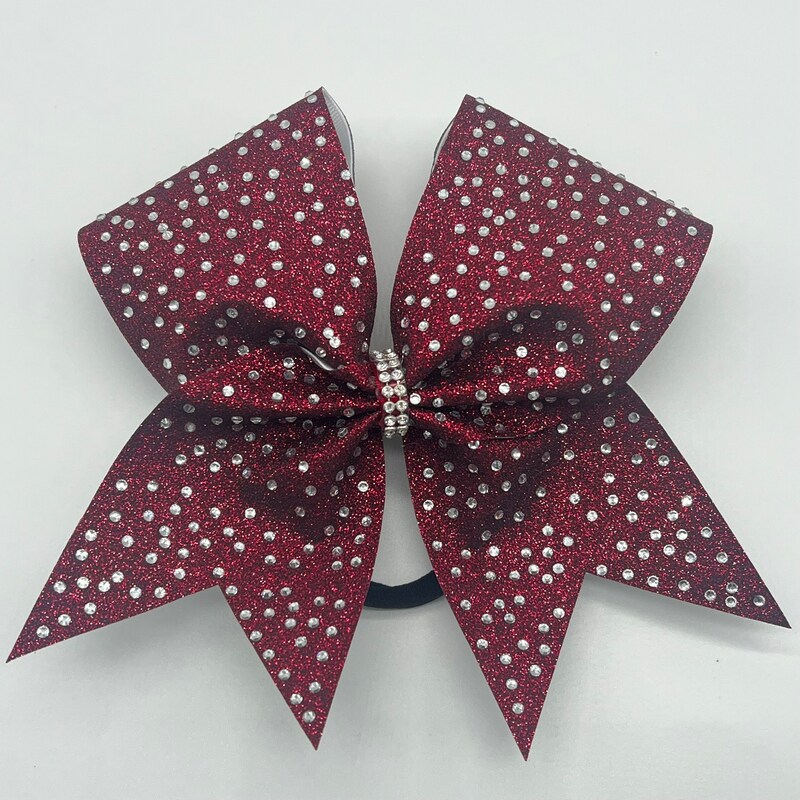 Maroon Cheer Bows - Etsy
