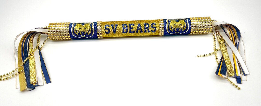 Custom Spirit Sticks: Personalized Team Logo & Name, Cheerleading Gift ...