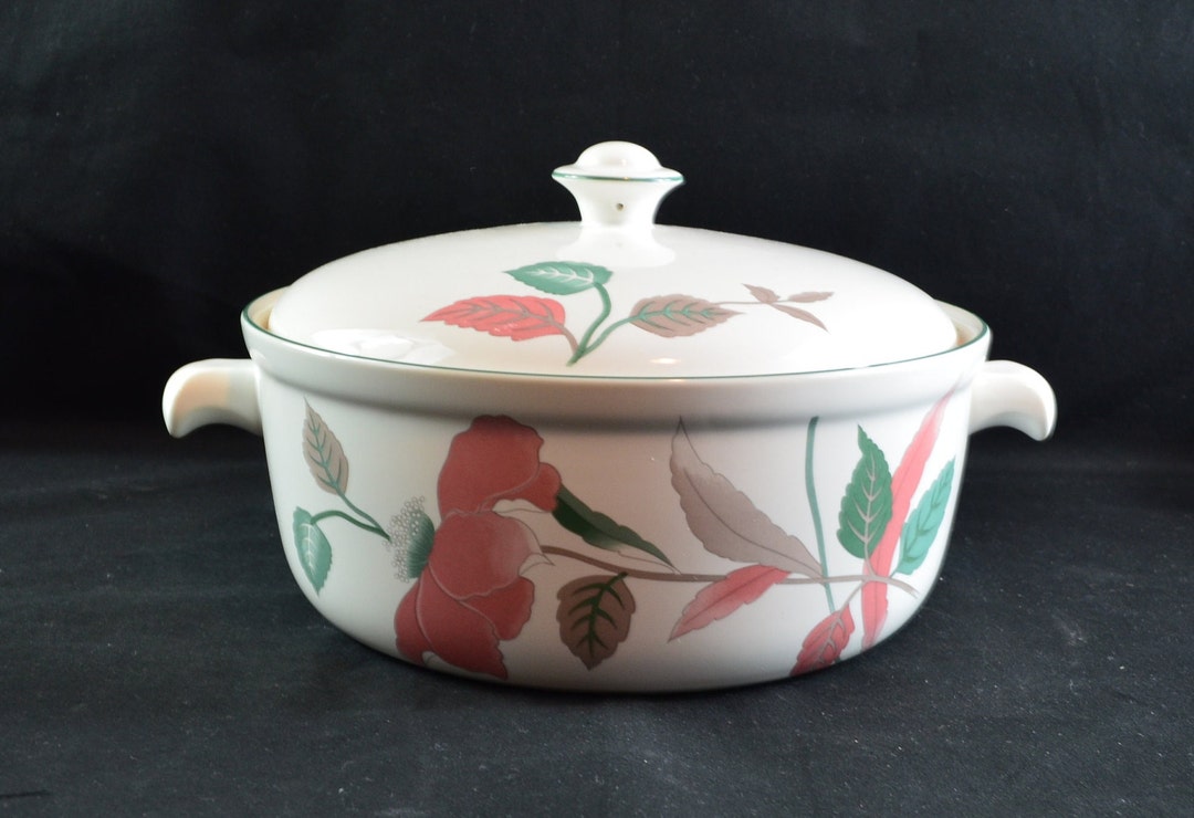 Various Mikasa Continental Silk Flowers Lidded Casserole - Etsy