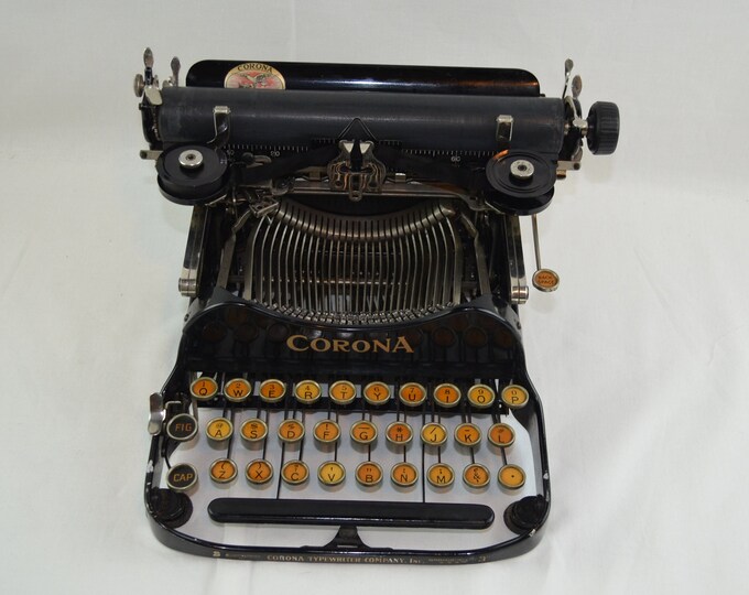 Corona 1920 #3 Folding Typewriter, Serial Number 333776. in Excellent ...