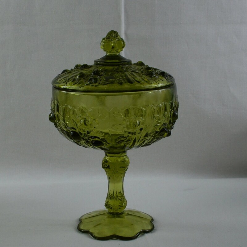 Fenton Glass Box With Lid - Etsy