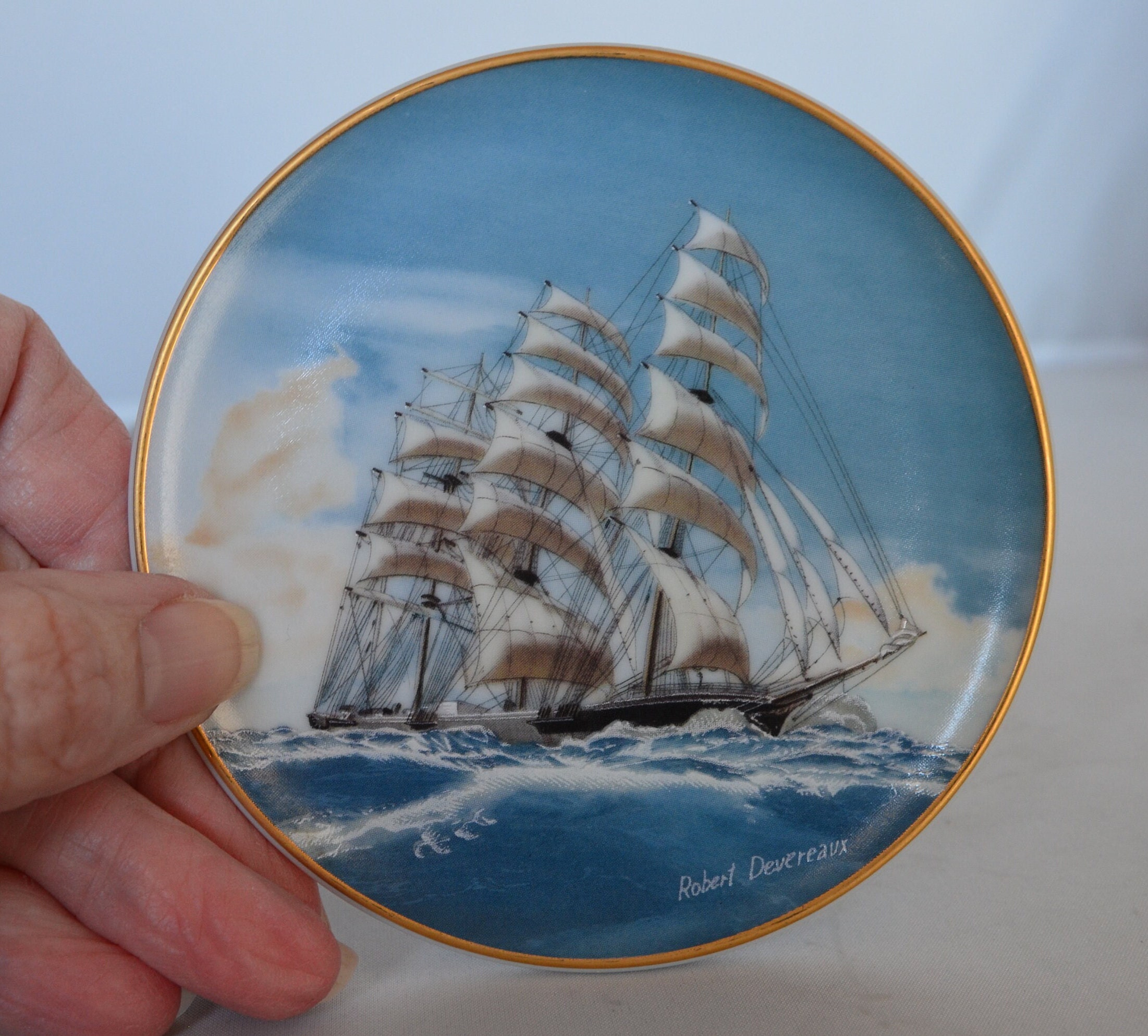 Sailing Ships Porcelain Miniatures Collection the 25 Great - Etsy
