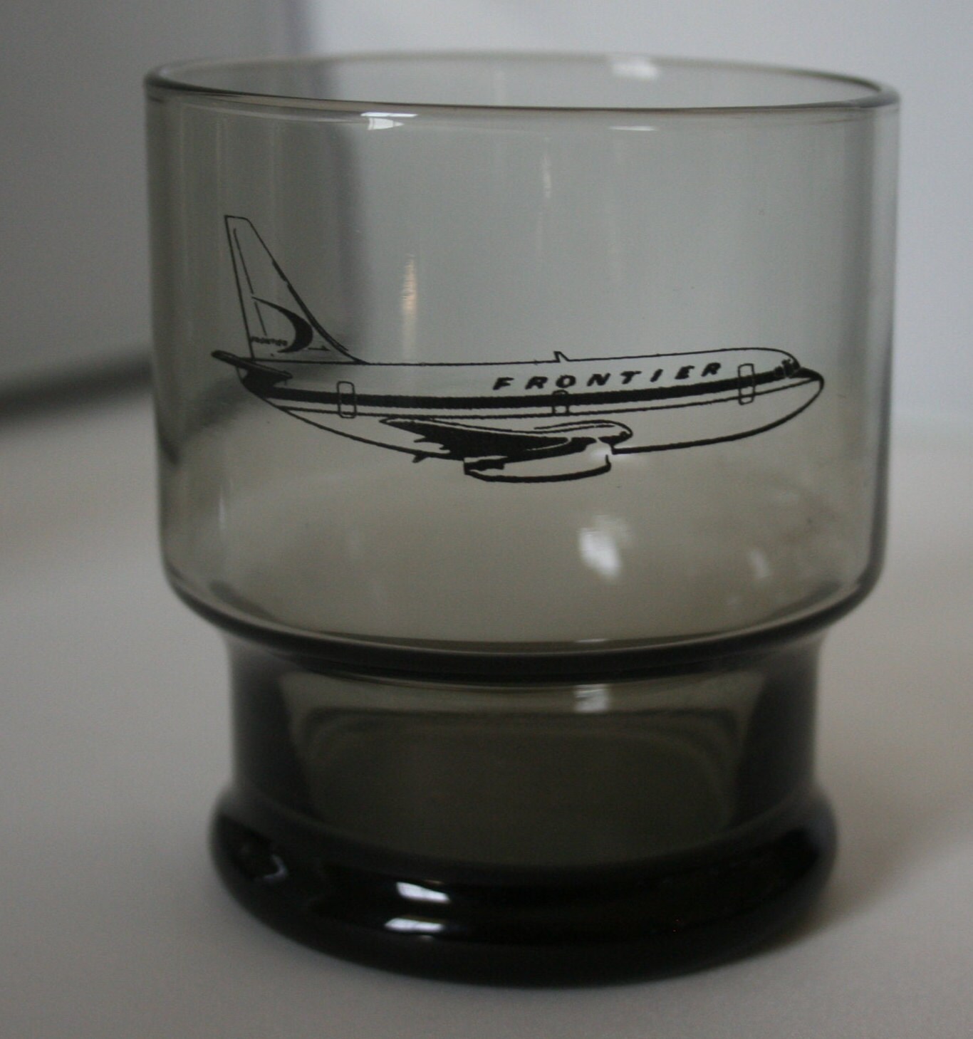 1980s Frontier Airlines Juice Size Glasses Set of 6 Juice Sets ...