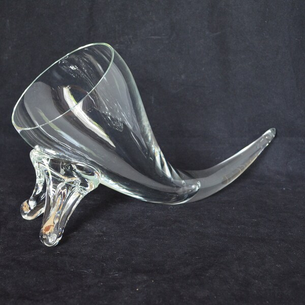 Blown Glass Cornucopia - Etsy