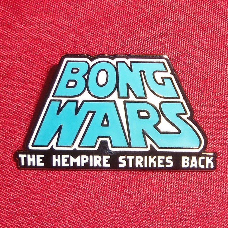 Weed Enamel Pin - Etsy