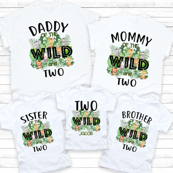 Two Wild Birthday Etsy